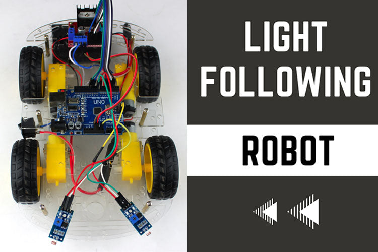 Arduino Based Light Following Robot With Ldr Sensor Quartzcomponents