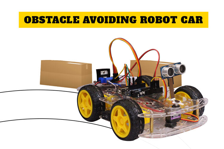 Obstacle Avoiding Robot Using Ultrasonic Sensor And L298n H Bridge Mot