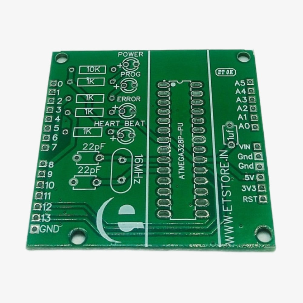 Pcb For Avr Isp Shield Burning Bootloader Programmer For Arduino Uno Quartzcomponents