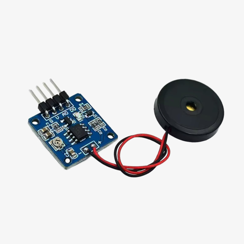 Piezoelectric Knock Vibration Sensor Switch Module Quartzcomponents