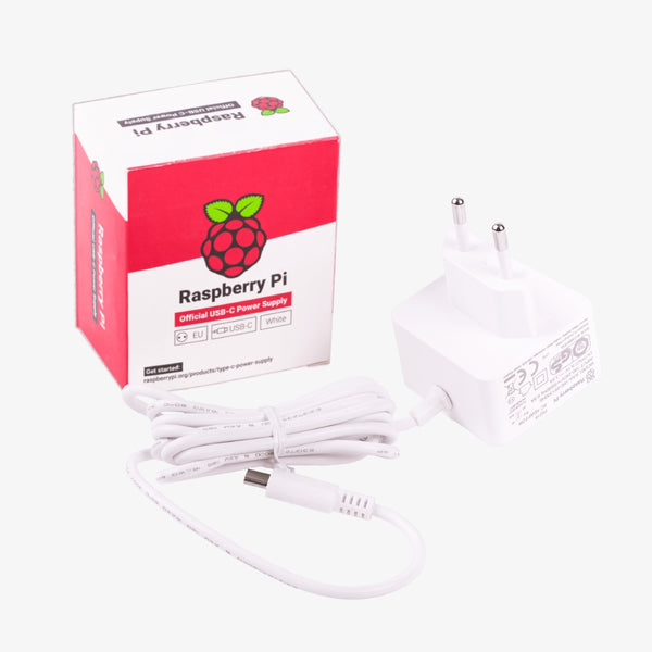Raspberry Pi 4 Official Power Supply - 5V/3A – QuartzComponents