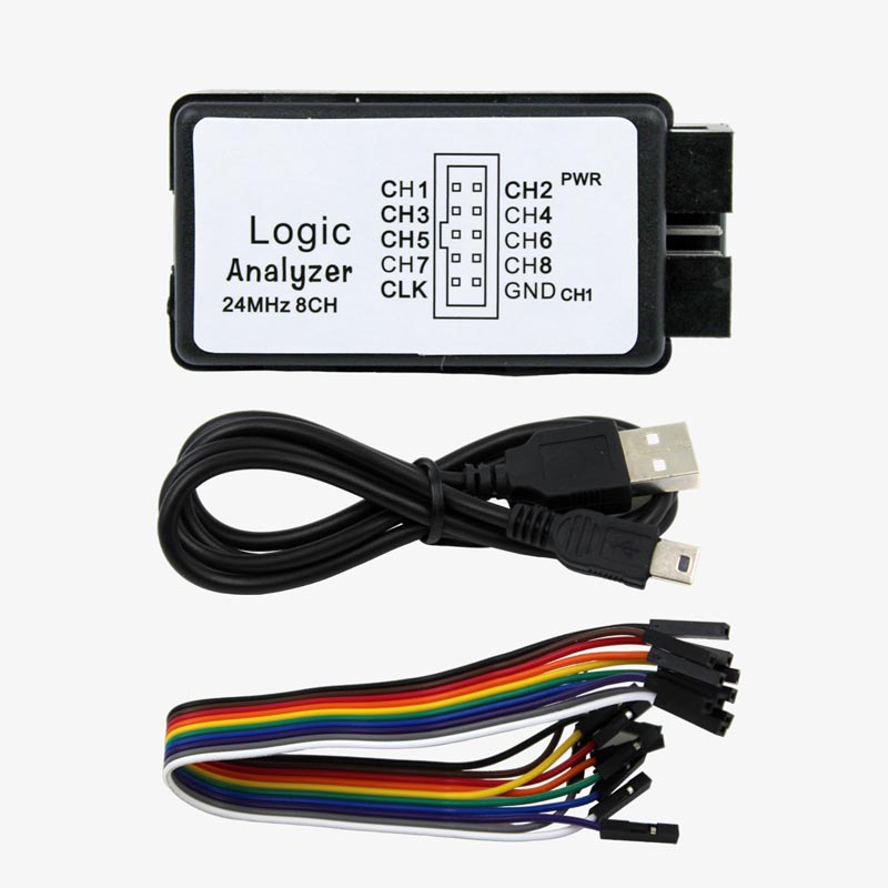 Usb Logic Analyzer 24m 8ch Mcu Arm Fpga Dsp Debug Tool Quartzcomponents