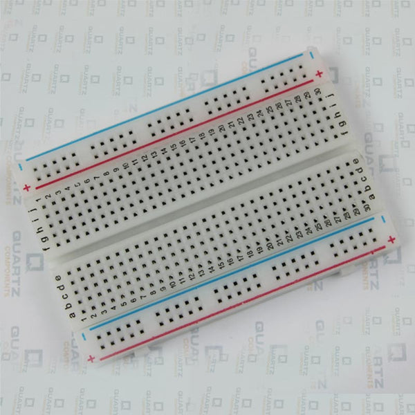 Small Breadboard Mini Solderless Board 400 Points Quartzcomponents