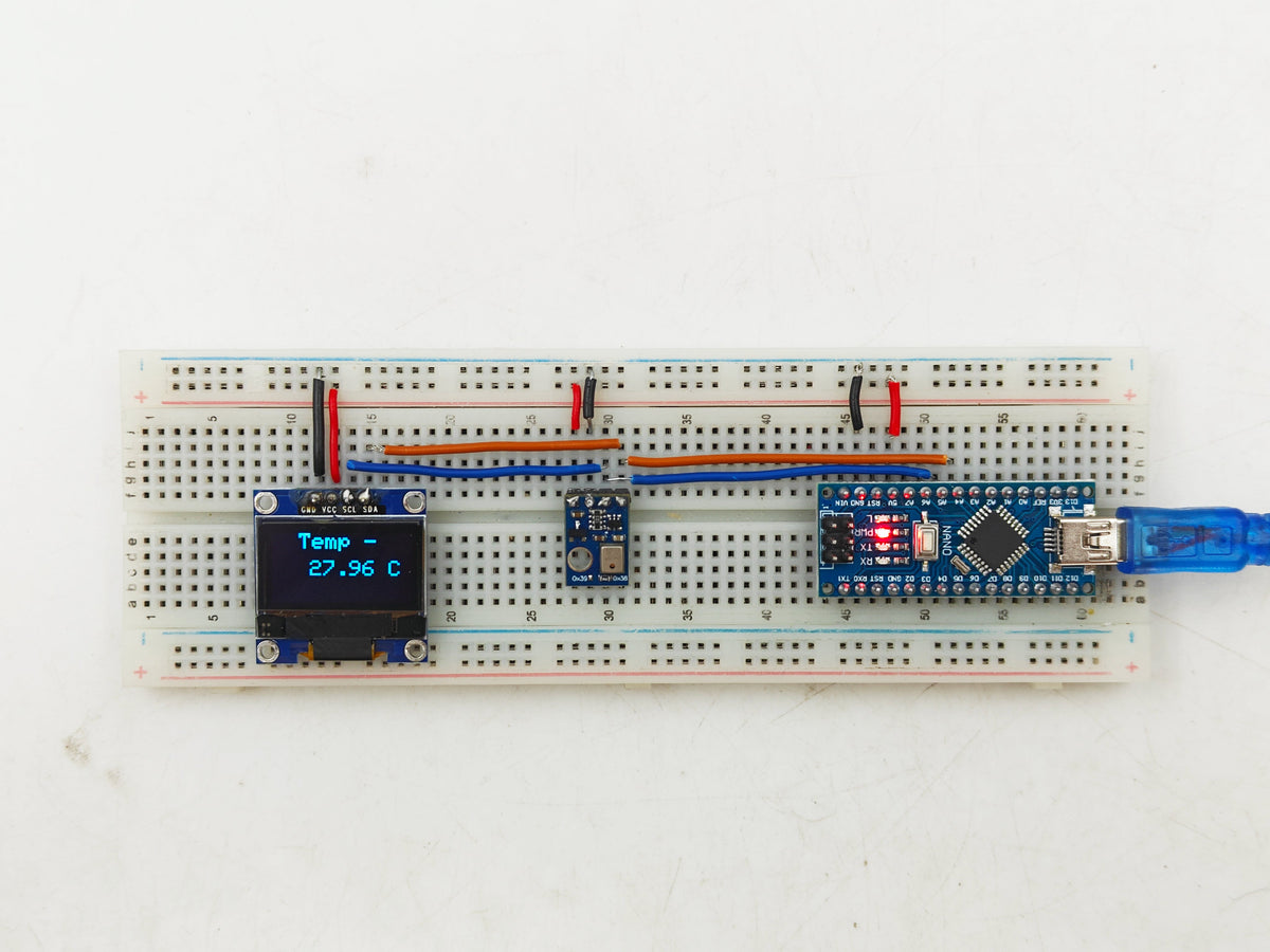 Interfacing AHT10 High Precision Digital Temperature and Humidity Sens ...