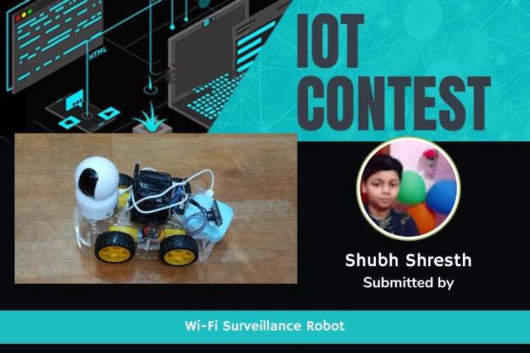 Wi-Fi Surveillance Robot using ESP8266 NodeMCU – QuartzComponents