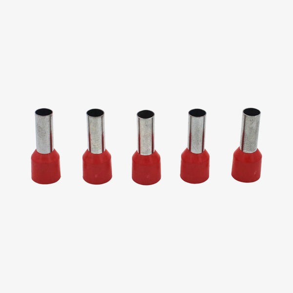 10 sqmm Insulated Terminal Ferrule End Lug (Pack of 5) Crimp Wire Lugs ...
