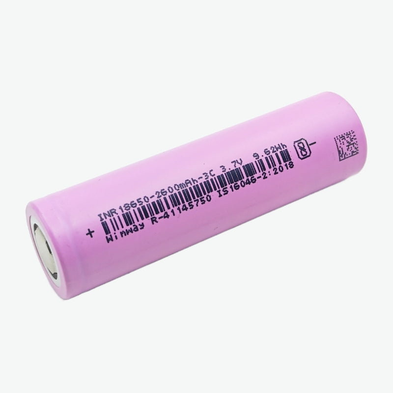 18650 Li-ion 2600mAh Rechargeable Battery - Original – QuartzComponents