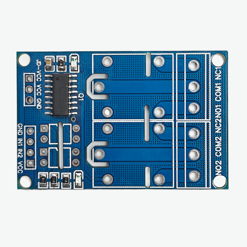 2-Channel Relay Module PCB – QuartzComponents