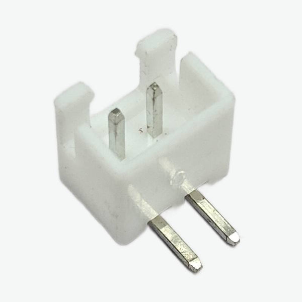 2-Pin Right Angle JST XH Male Connector - 2.54mm PCB Mount ...
