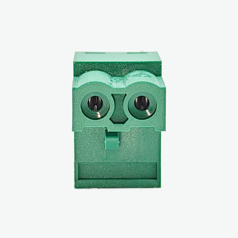 2Pin 5.08mm Pitch Pluggable Female Right Angle Terminal Block Connecto ...