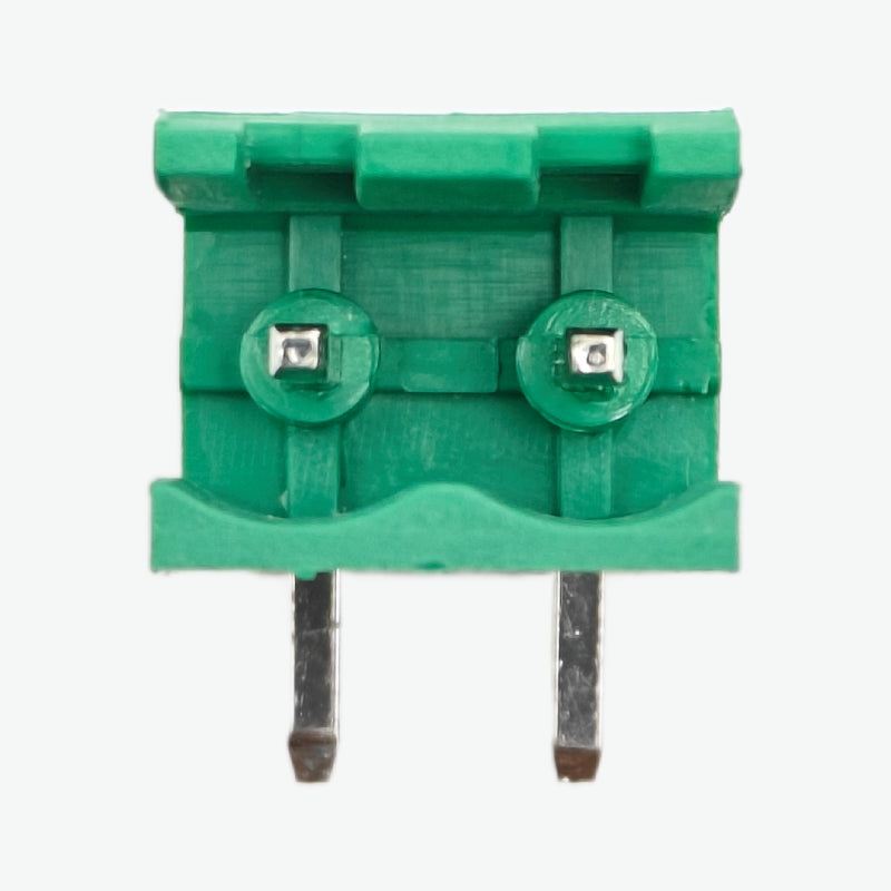 2Pin 5.08mm Pitch Pluggable PCB Mount Male Right Angle Terminal Block ...