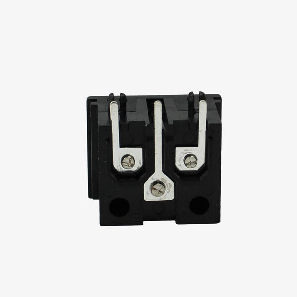 3 Pin Male Panel Mount Socket 18*23mm – QuartzComponents