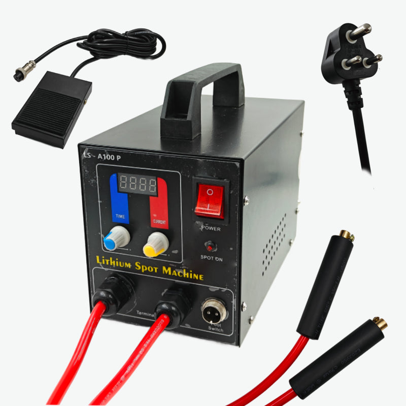 3KVA LS-A100 Portable Lithium Cell Spot Welding Machine for Battery Pa ...