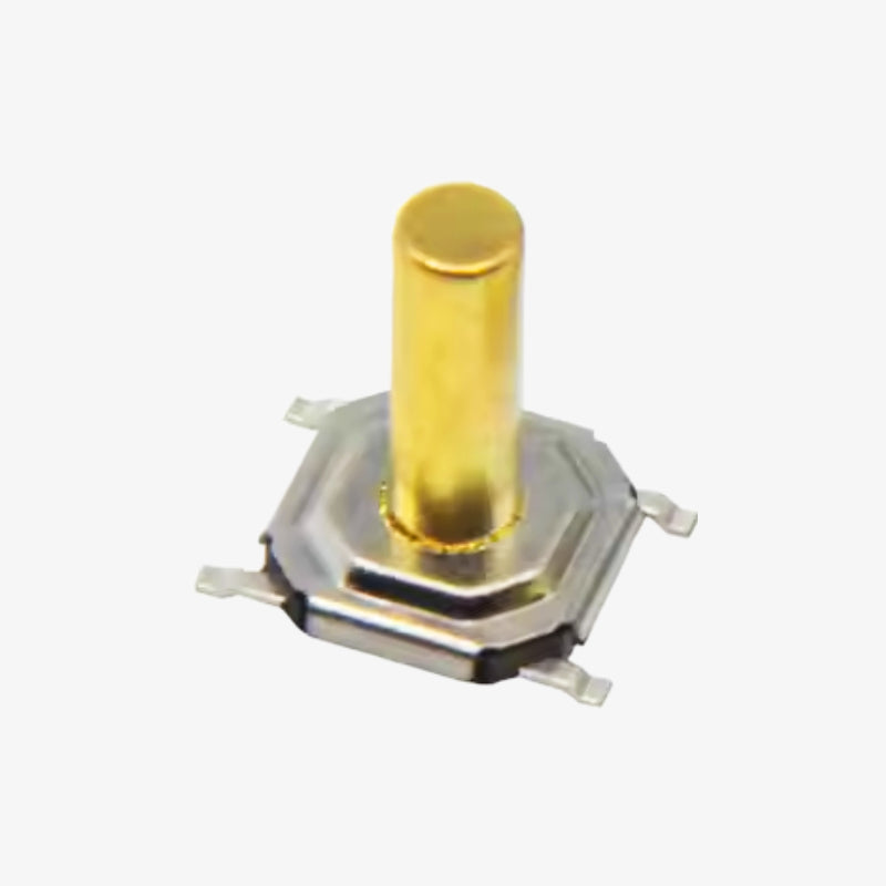 4-Pin SPST Tactile Switch SMD (5.2x5.2x5.0mm) – QuartzComponents