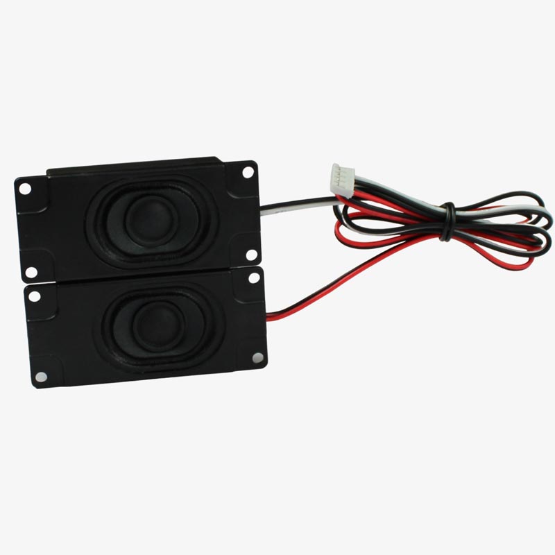 4 ohm 2.5 Watt Speaker Pair for LED/LCD TV Rectangle Shape ...