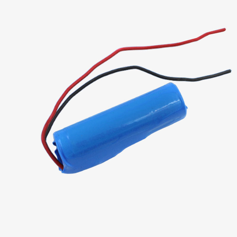 600mAh 3.7V 14500 Li-ion Battery with BMS and Wire – QuartzComponents