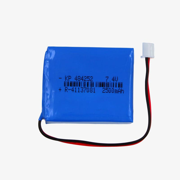 7.4V 2500mAh Li-Po Rechargeable battery (KP 484252) – QuartzComponents