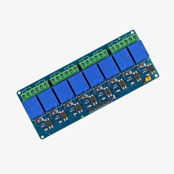 8 Channel 5V Relay Module with Optocoupler – QuartzComponents