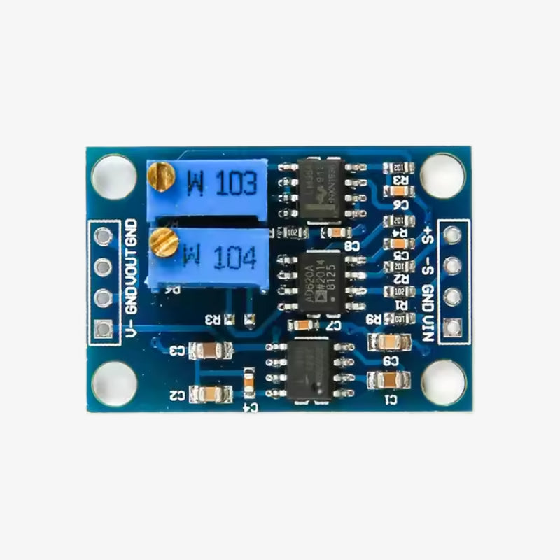 AD620 Microvolt/Millivolt Voltage Instrumentation Amplifier Module ...
