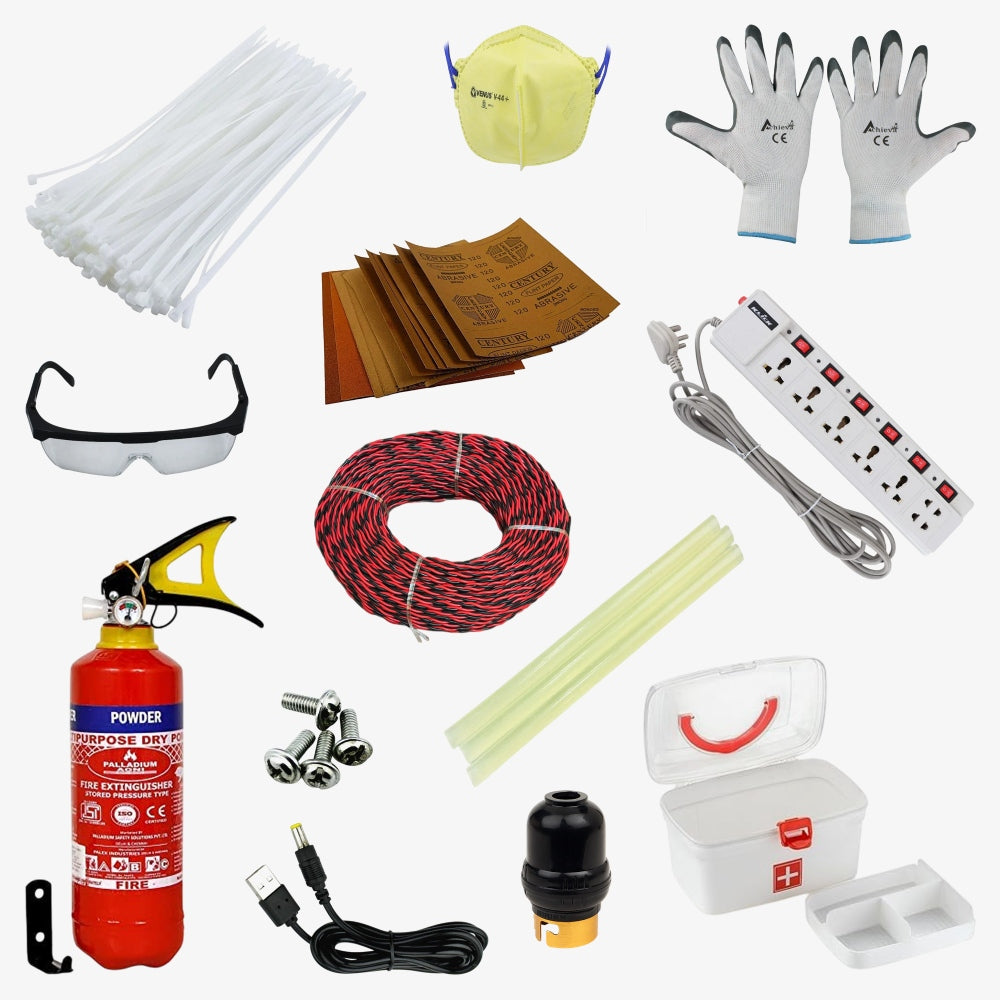 Atal Tinkering Lab – Package 4: Power Supply & Accessories and Safety ...