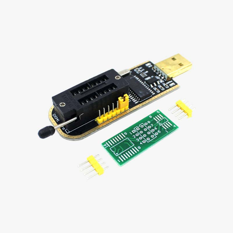 CH341A 24 25 Series EEPROM Flash BIOS USB Programmer with Software & D ...