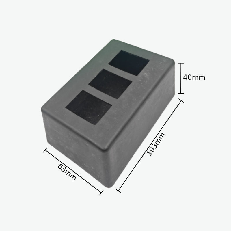 DPDT Switch Box Enclosure (Three Slot Housing) – QuartzComponents