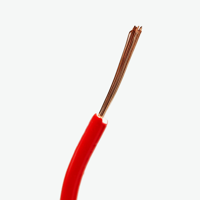 Single Core 2.5 sqmm Red Electrical Cable Wire For Domestic and Indust ...