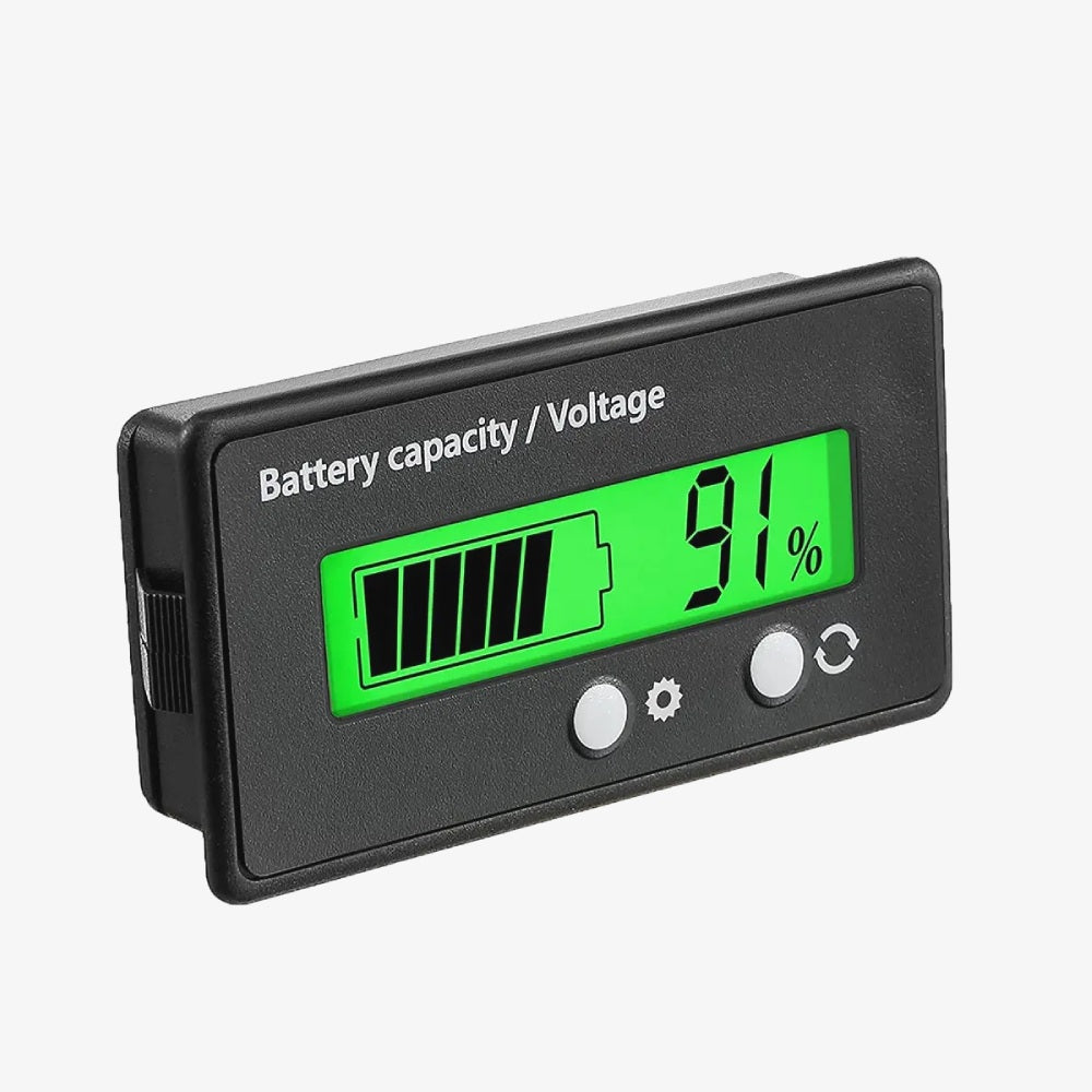 12-84V Battery Power Display Meter for Lithium/Lead-acid Battery - GY ...