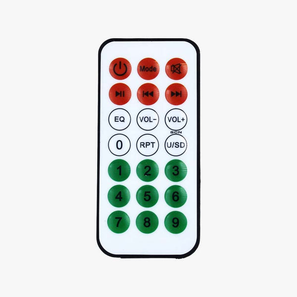 IR Remote with Battery for TSOP – QuartzComponents