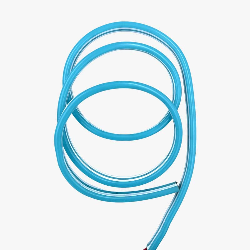 Ice Blue Color Neon Flexible Strip Light 12V DC Waterproof LED Light f ...