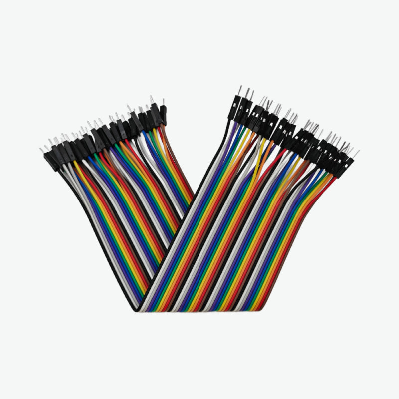 Male to Male Connecting Wires / Jumper Wires (Set of 40) – QuartzComponents