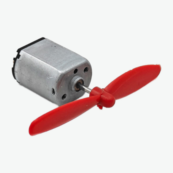 N30 DC Motor with Blade - 3V to 9V High-Speed Mini Fan Motor ...