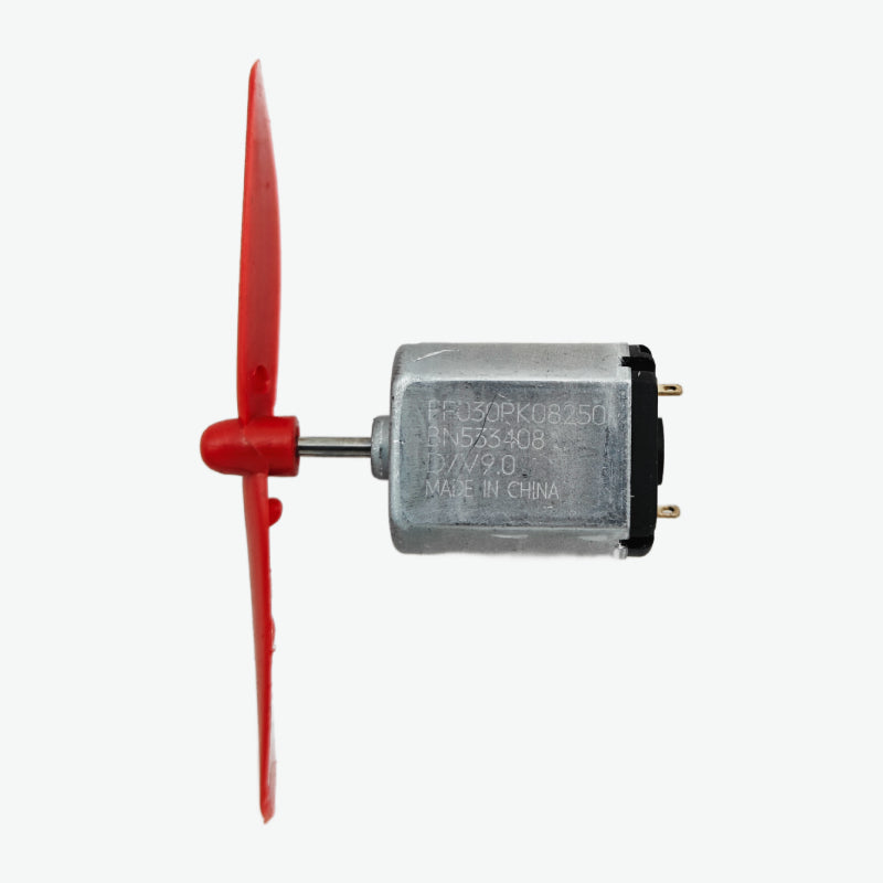 N30 DC Motor with Blade - 3V to 9V High-Speed Mini Fan Motor ...