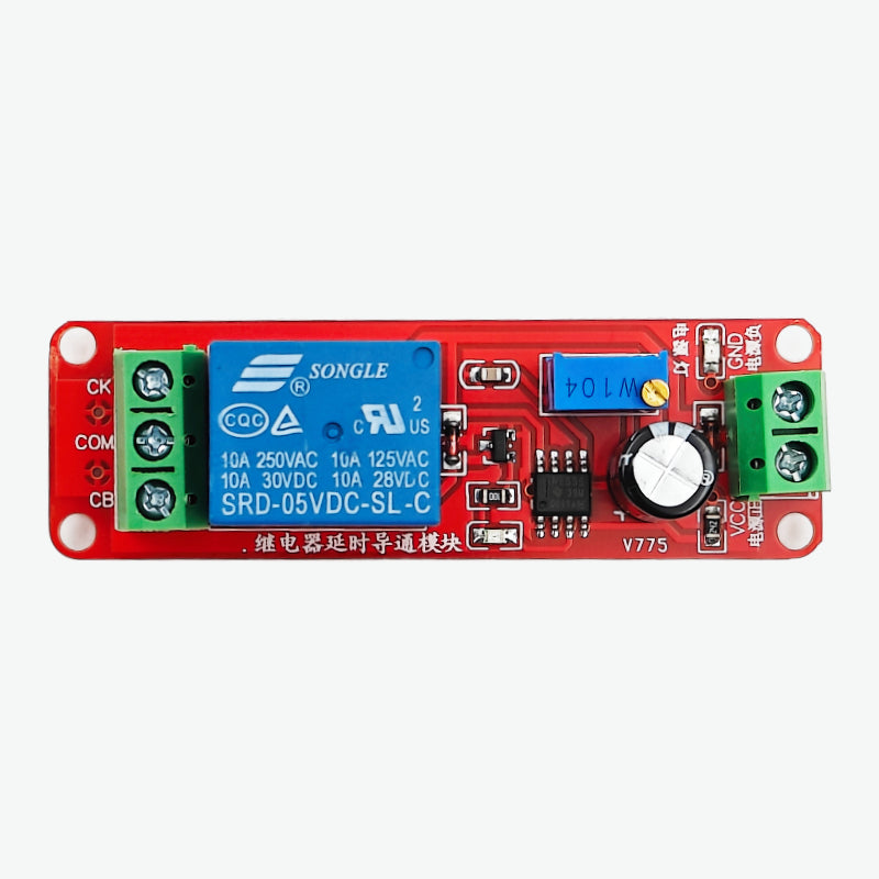 NE555 Delay Timer Switch Adjustable 0-10s 5V Relay Module ...