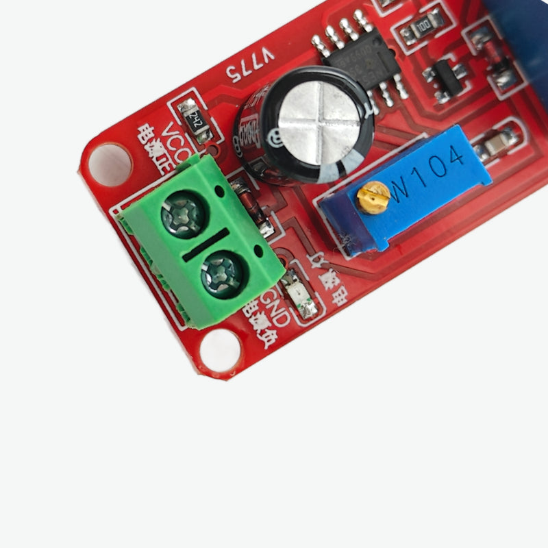 NE555 Delay Timer Switch Adjustable 0-10s 5V Relay Module ...