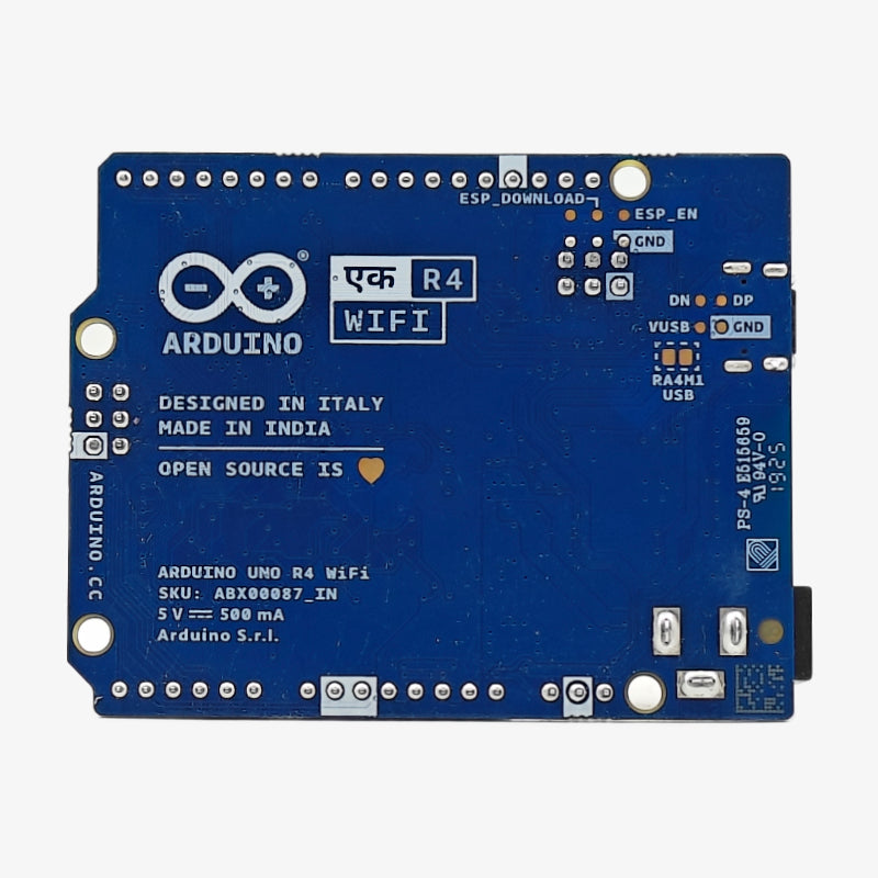 Official Arduino UNO EK (एक) R4 Minima - Made in India – QuartzComponents