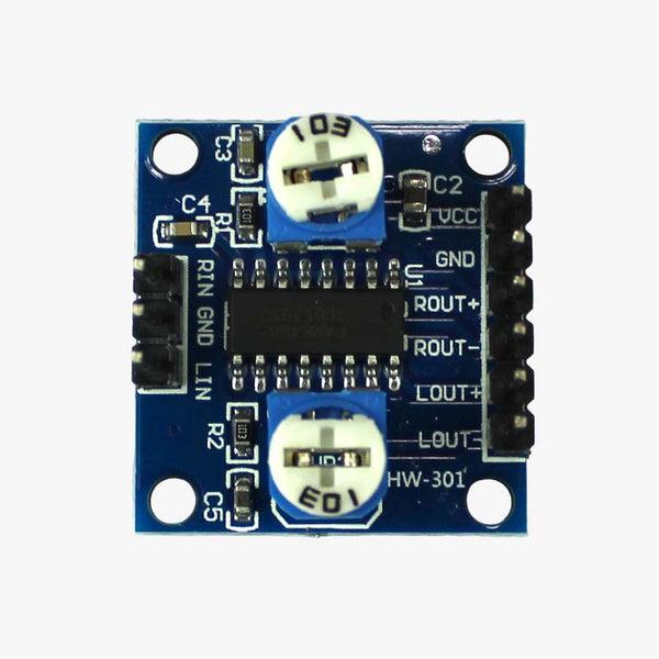 PAM8406 Class -D Audio Amplifier Module With Volume Control Potentiome ...