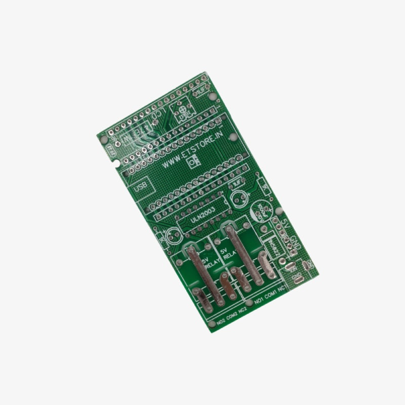 PCB for Nano Board with LCD and Relays – QuartzComponents