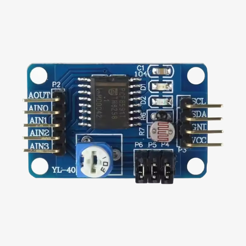 PCF8591 Analog to Digital / Digital to Analog Converter Module ...