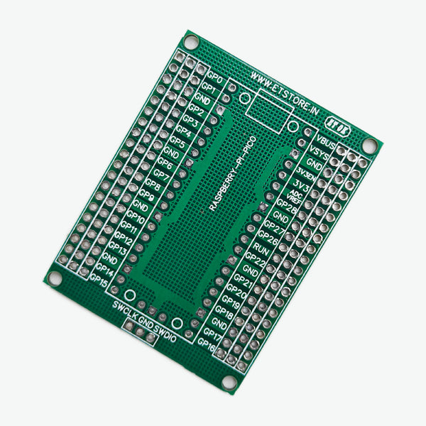 RaspberryPi Pico Breakout board Shield pcb – QuartzComponents