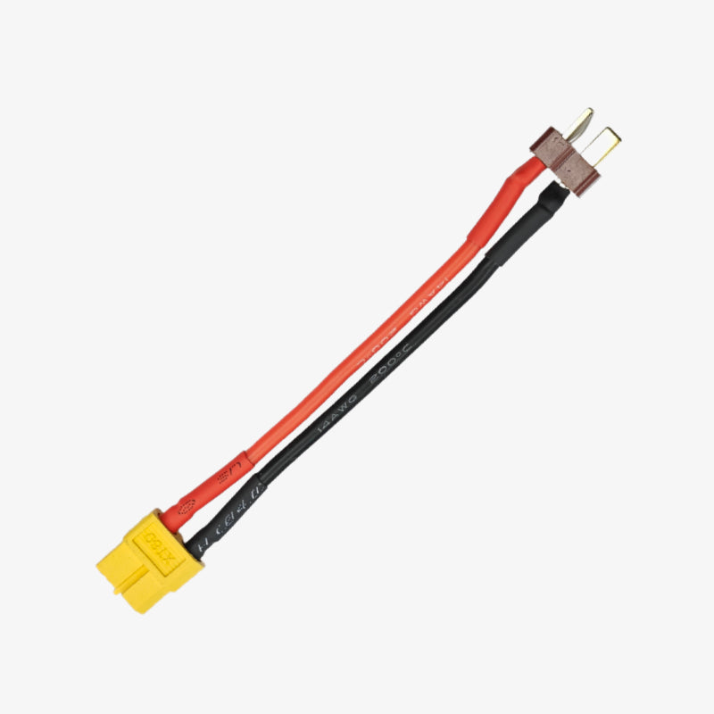 T-Connector Male to XT60 Female Connector Battery Adapter Cable ...