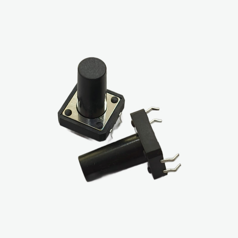 Tactile Push Button Switch 12×12×17mm 4 pin – QuartzComponents