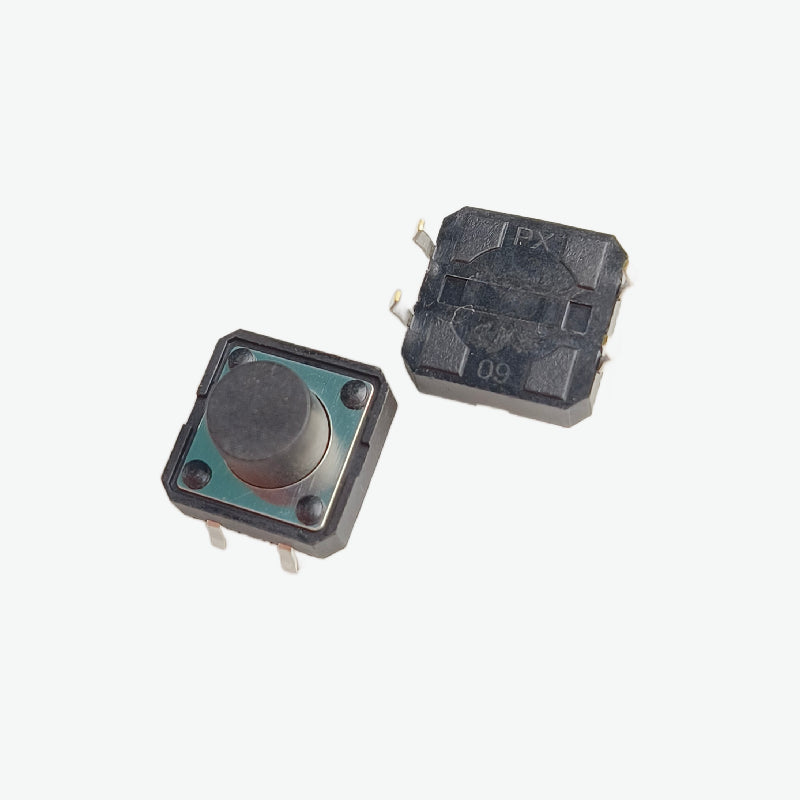 Tactile Push Button Switch 12×12×8mm 4-Pin – QuartzComponents