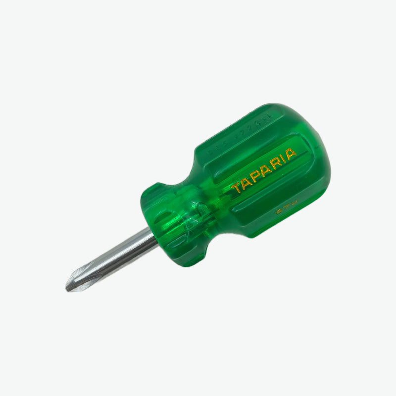 Taparia 974 Two in One Stubby Screwdriver – QuartzComponents