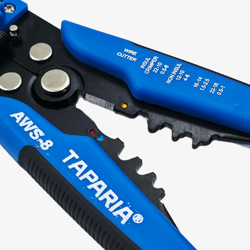 Taparia AWS-8 Automatic Wire Stripper and Cutter Professional Plier 10 ...