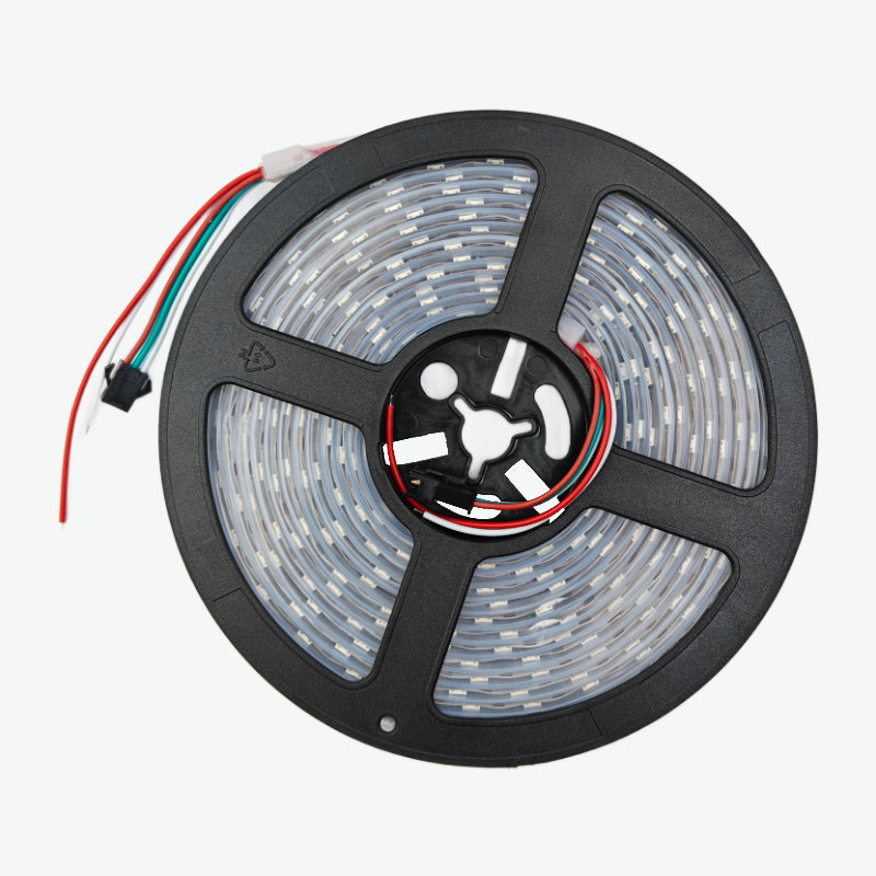 WS2812B Waterproof Neopixel LED Strip 60LED/MTR - 5V IP67 Addressable ...