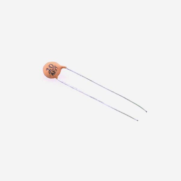 Buy 10pF Ceramic Capacitor (Pack of 5) Online – QuartzComponents