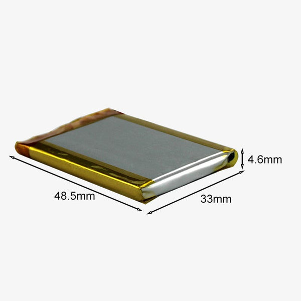 3.7V 1200mAH Li-Po Rechargeable Battery (KP 523450) – QuartzComponents