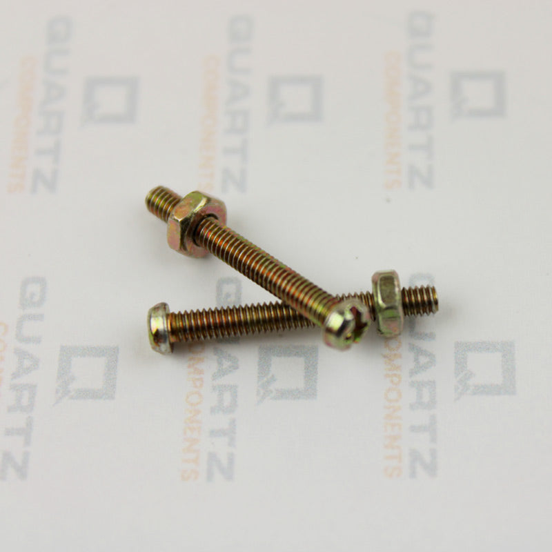 M2.5 Screw and Nut 20mm / Motor Mount Screw – QuartzComponents