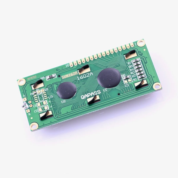 16x2 LCD Display Module (Green) – QuartzComponents